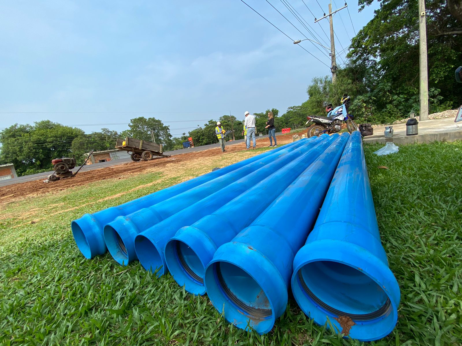 ESSAP | Extensión de tuberías en Emboscada presenta avance del 30 %