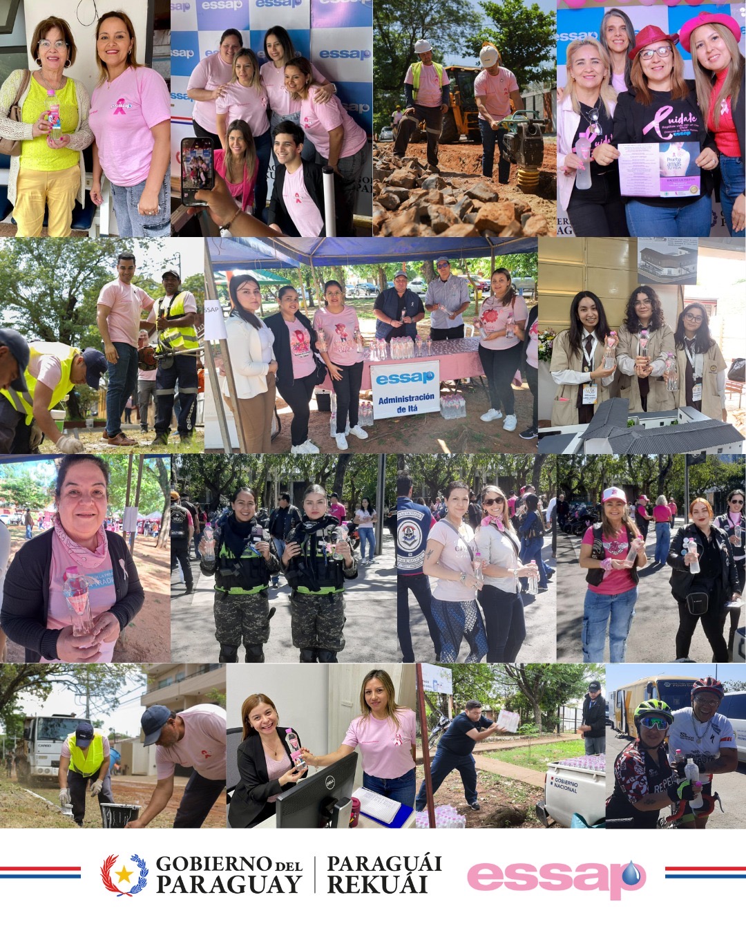 ESSAP | ESSAP cierra el mes de Octubre Rosa reafirmando su compromiso ...